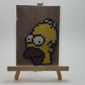 Homer Simpson Perler Beads - Etsy