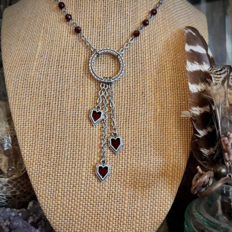 Bleeding Heart Necklaces - Etsy