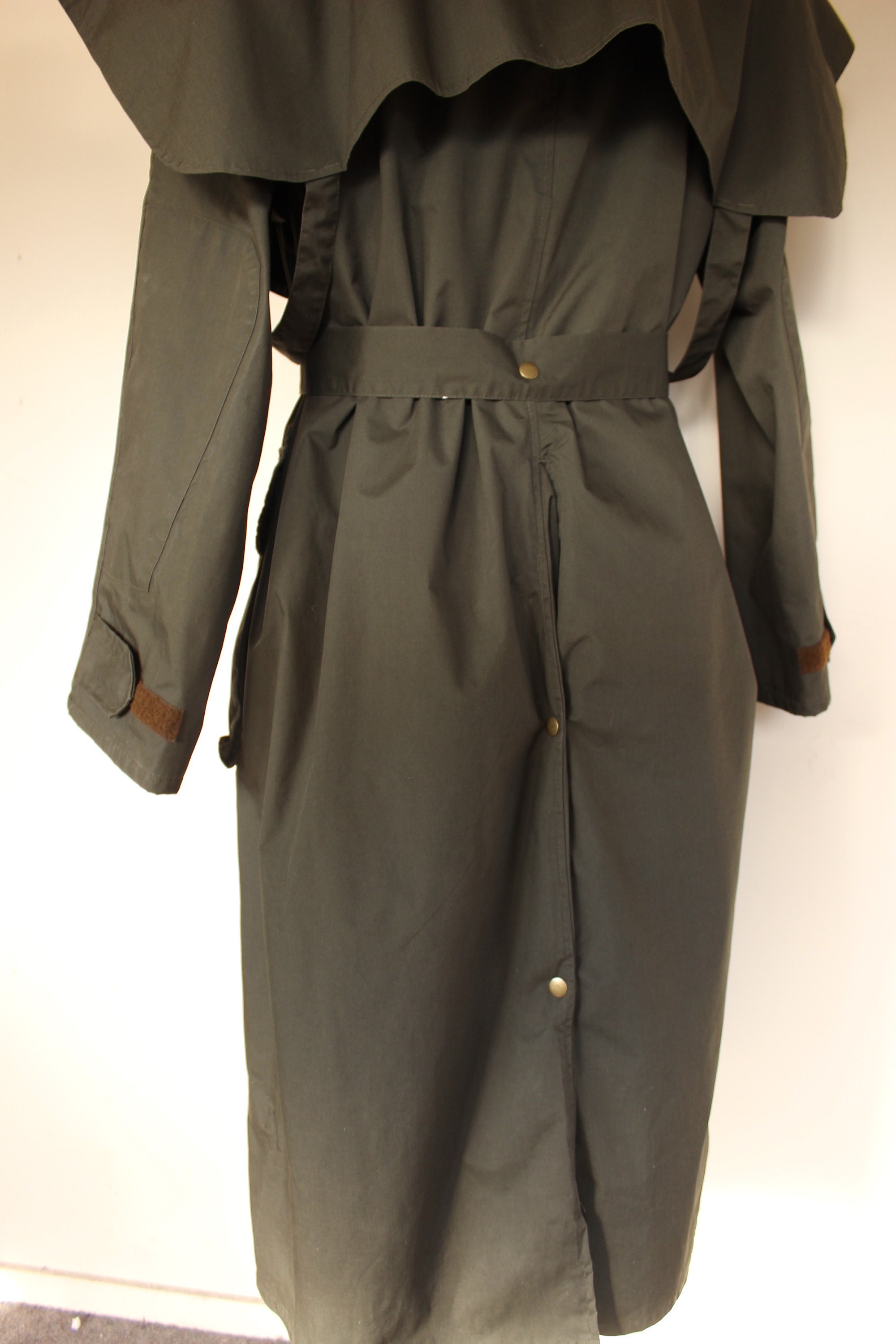 Vintage Stockman Coat Western Trench Jacket Size Medium - Etsy