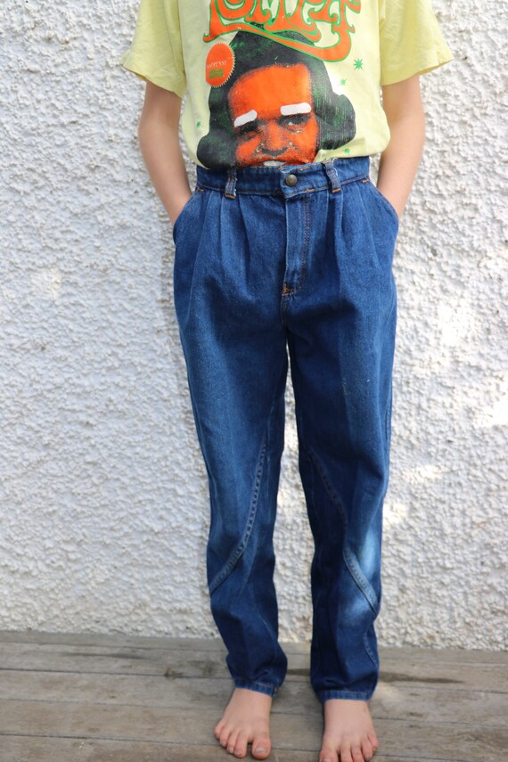 80s Pepe Denim Jeans, Age 8 Years, Vintage 1980s, Uni… - Gem