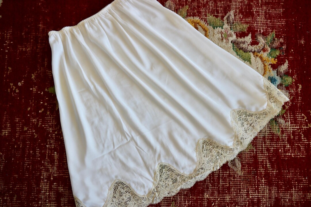 Vintage Half Slip, Vintage Lingerie, Size Large Size 14-18 NZ/AUS Slip ...