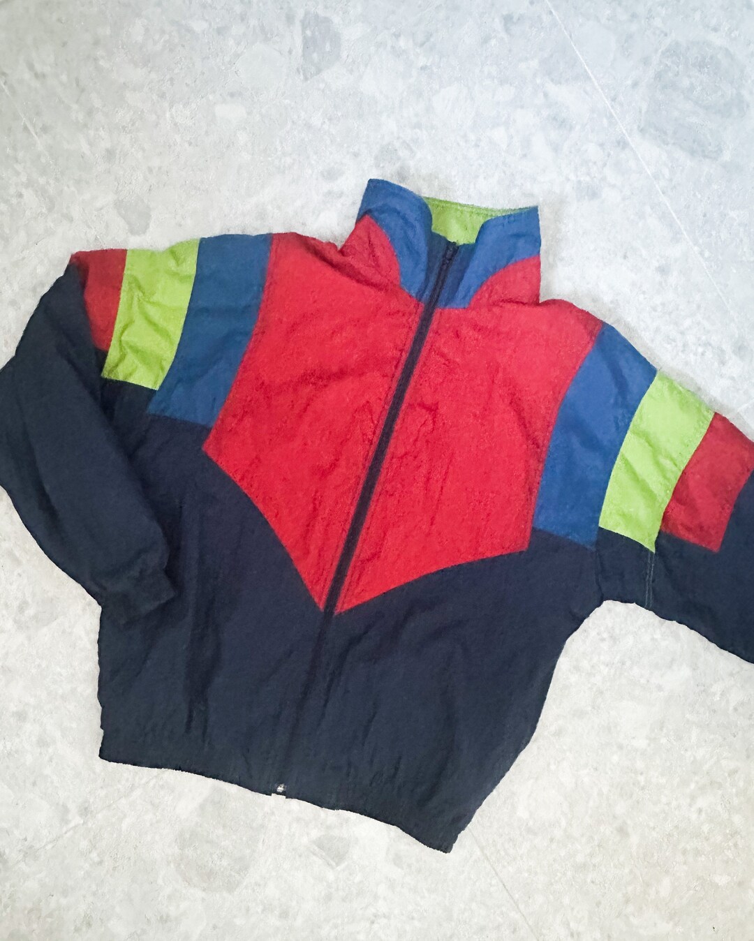90s Colourblock Jacket Size Large, Sportswear, Teenagers, Adults Unisex ...