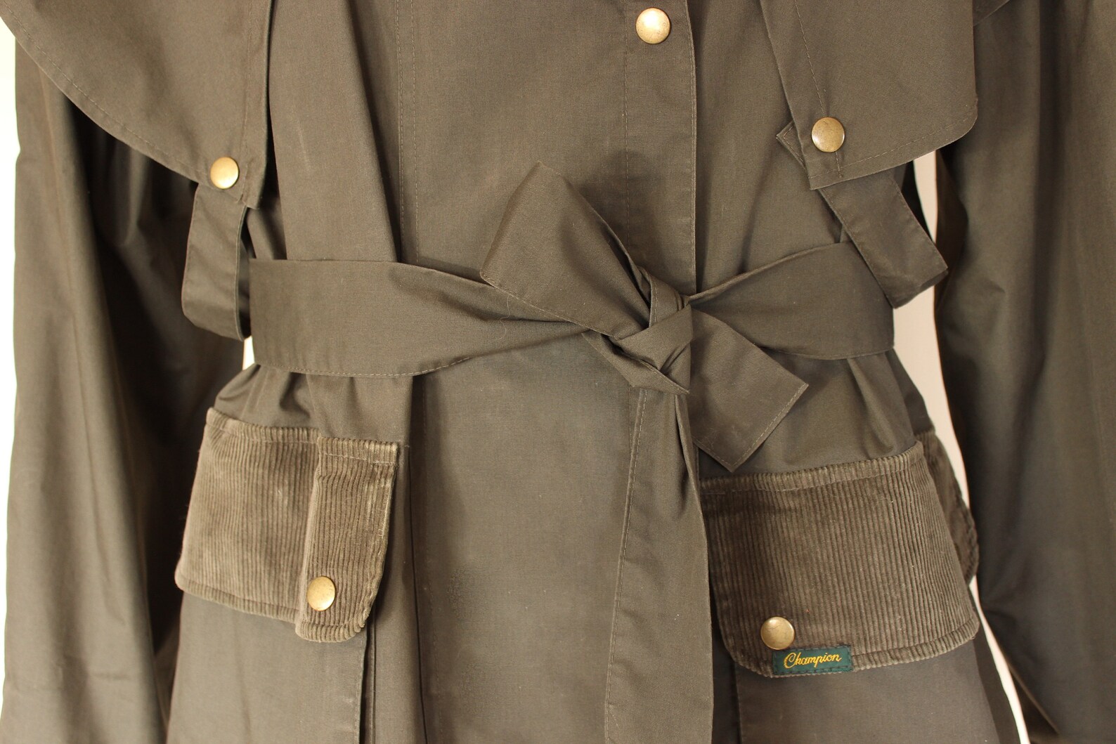 Vintage Stockman Coat Western Trench Jacket Size Medium - Etsy