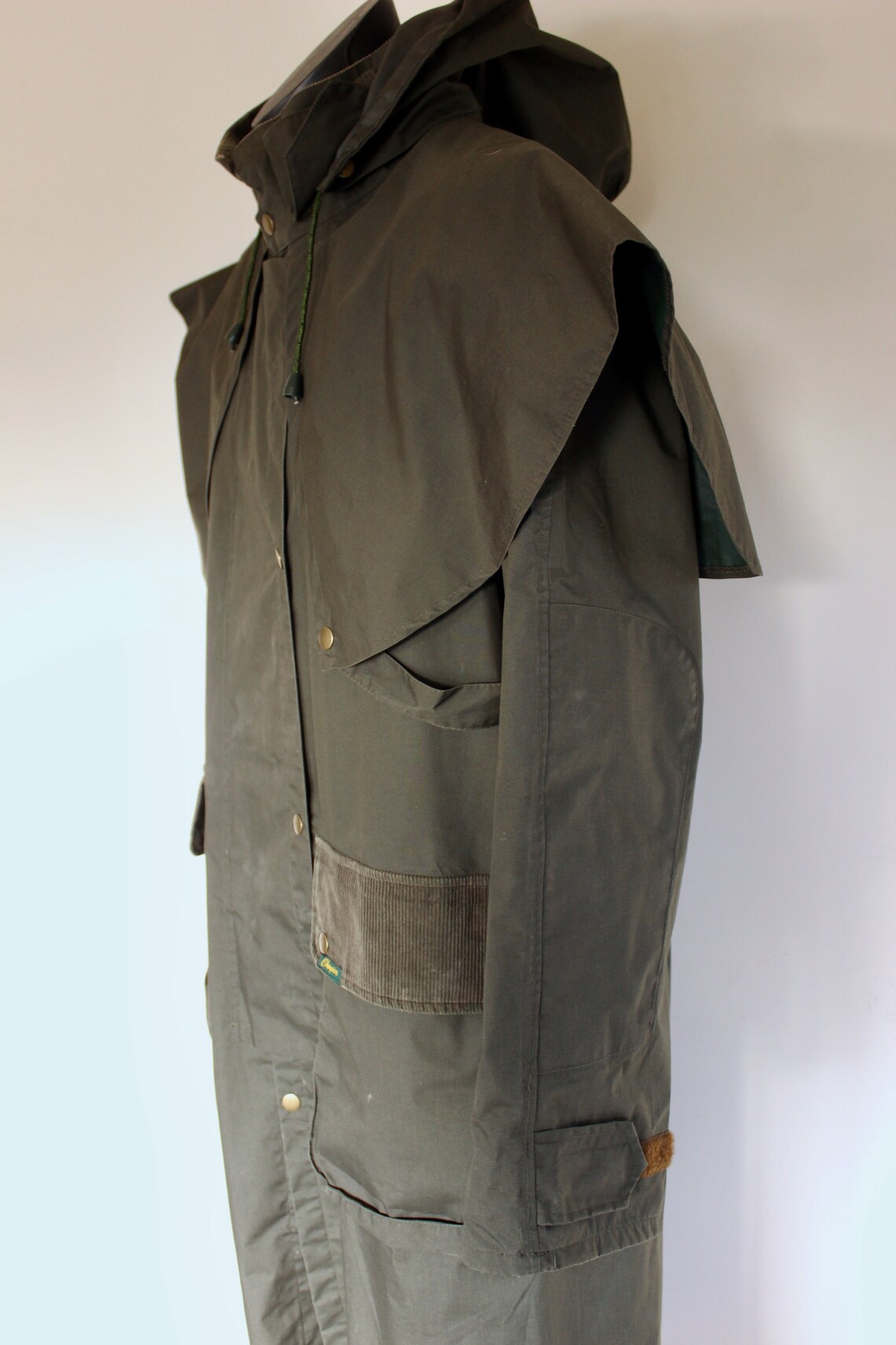 Vintage Stockman Coat Western Trench Jacket Size Medium - Etsy