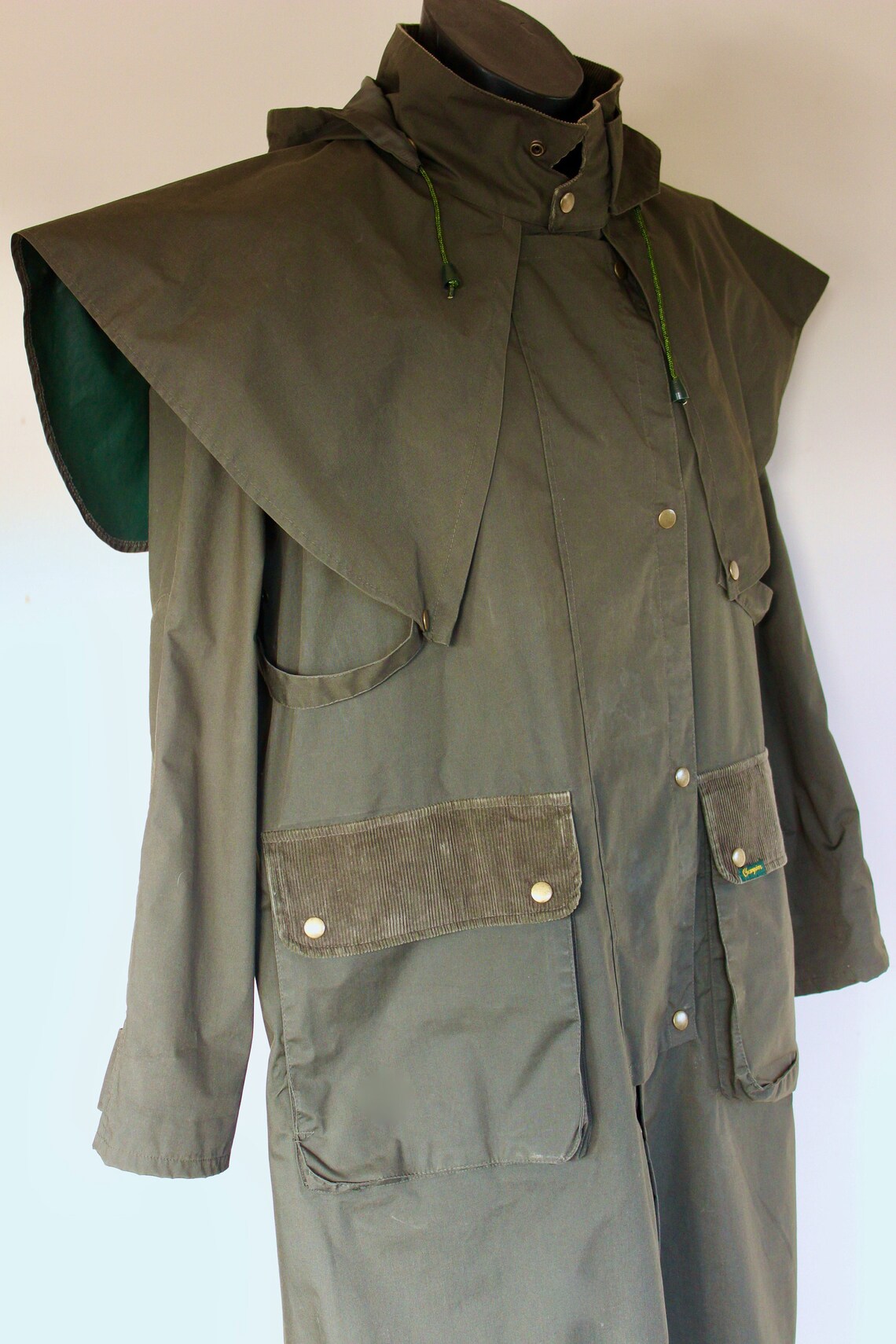 Vintage Stockman Coat Western Trench Jacket Size Medium - Etsy