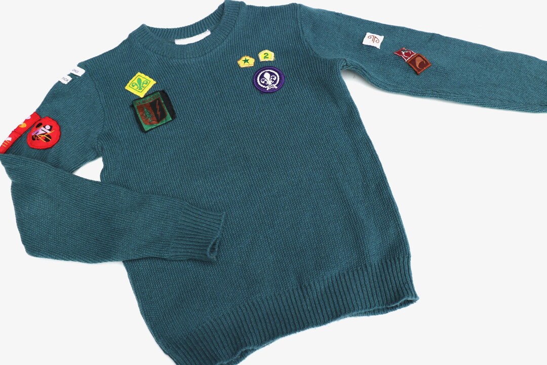 Vintage 1960s NZ Boy Scout Jersey, Boy Size 5-6 Years, Vintage Boy ...