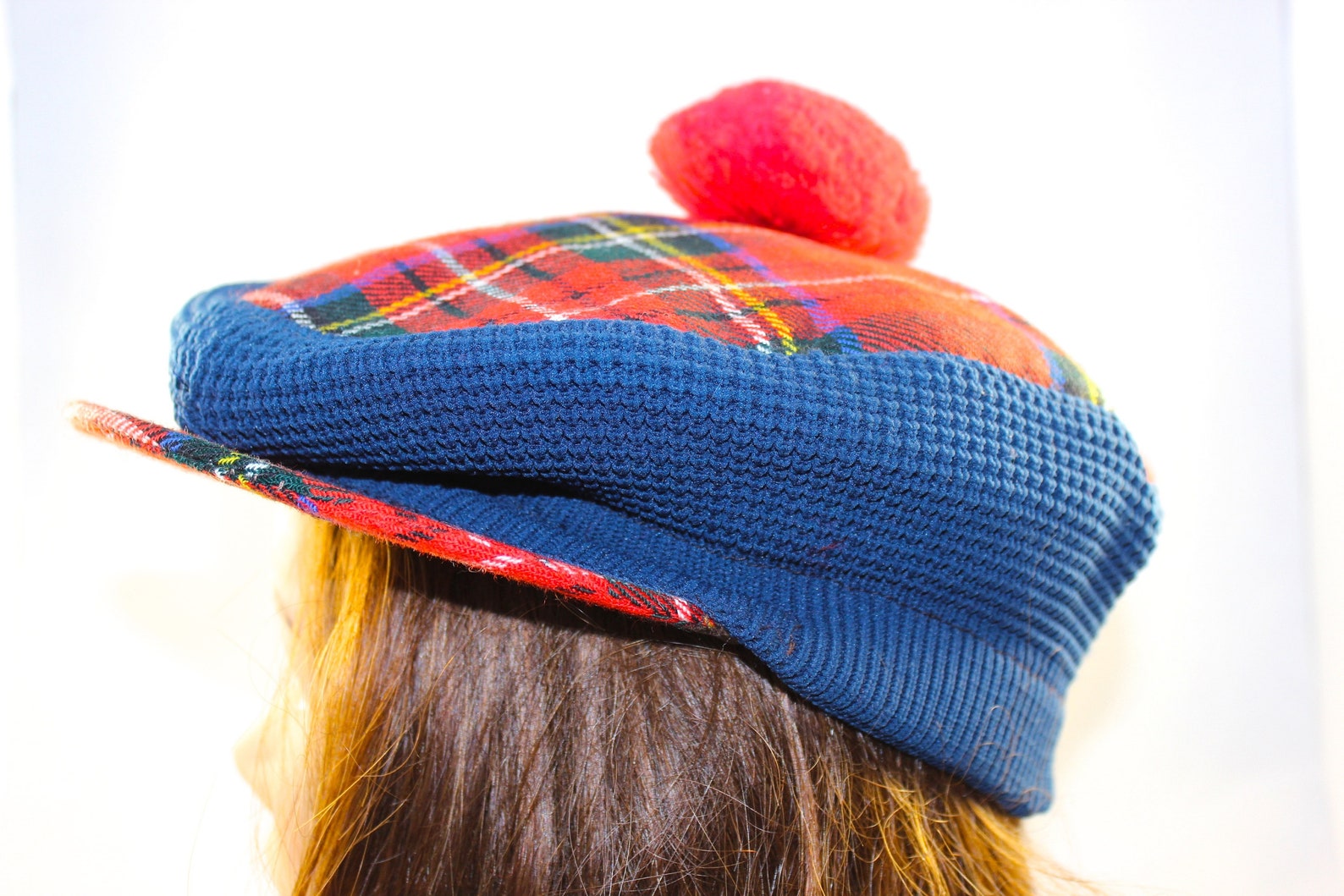 The Glenway Cap Vintage Wool Cap Scottish Tartan Tam Made - Etsy