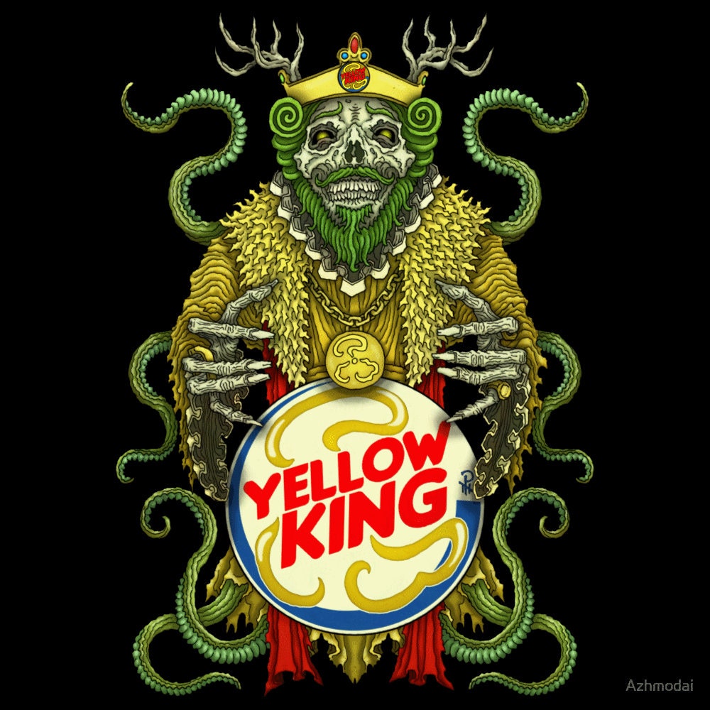 Yellow King Logo Hastur King in Yellow Yellow Sign Shirt - Etsy