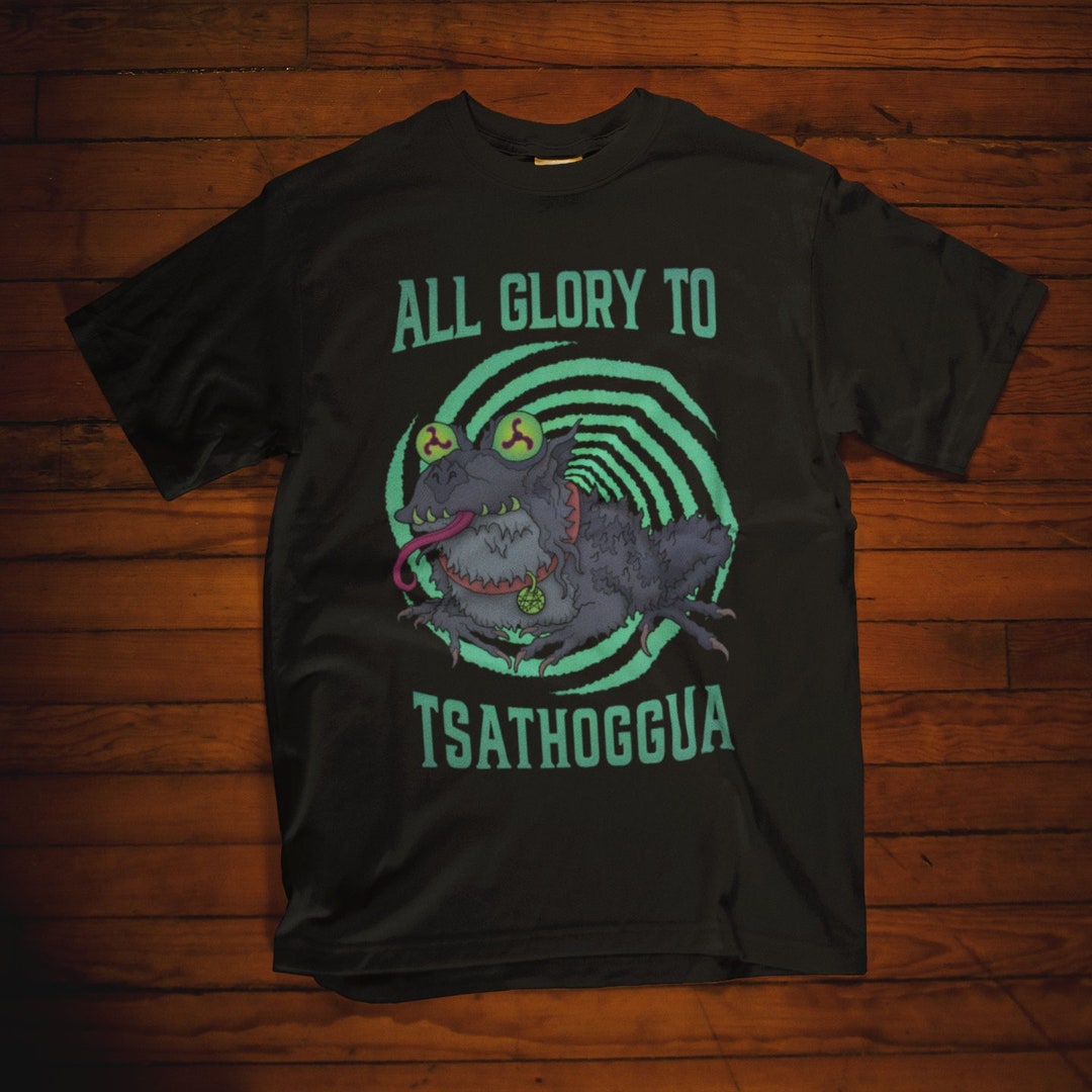 Tsathoggua T-shirt: HP Lovecraft Cthulhu Tee - Etsy