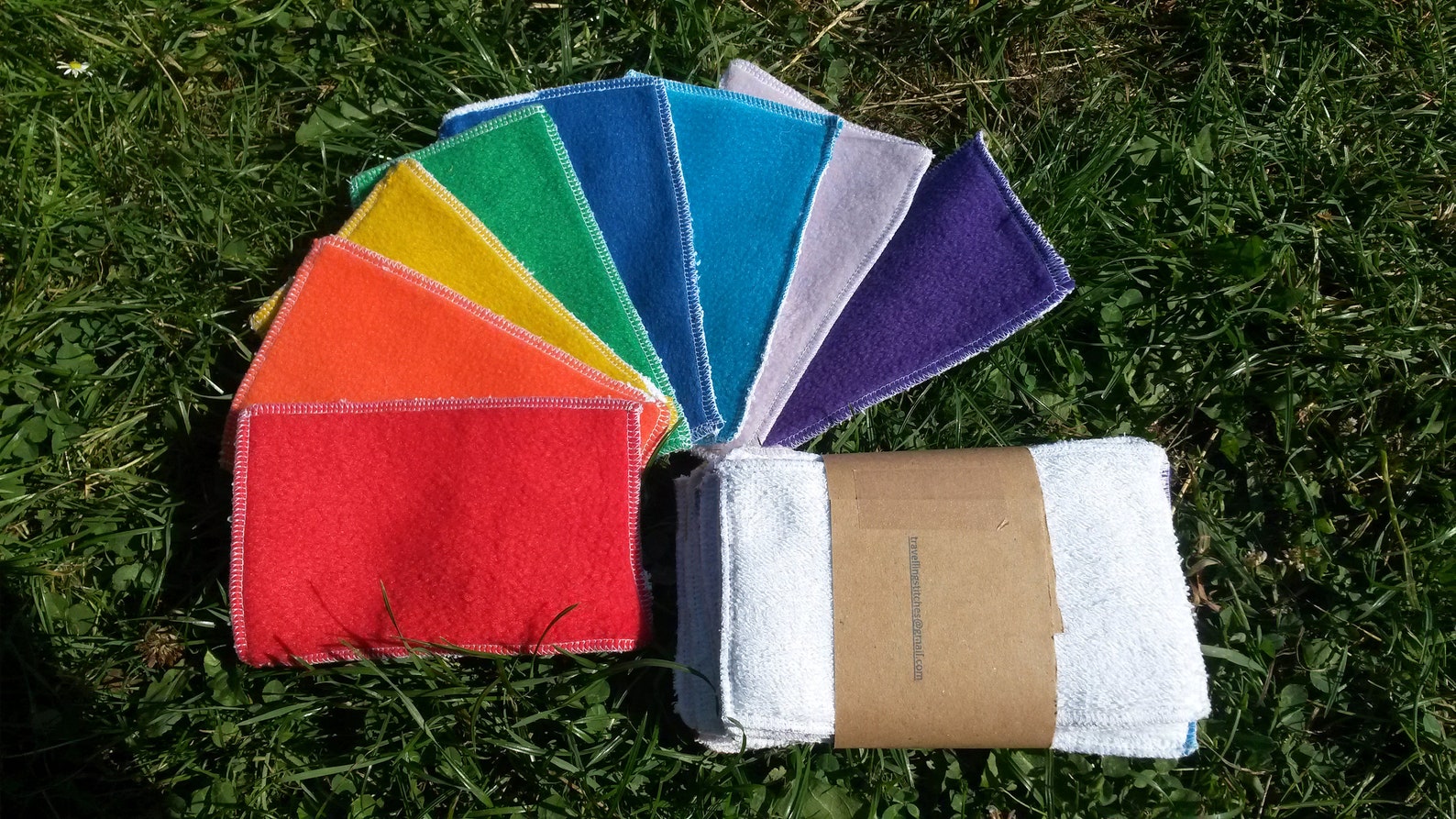 X8 Washable Wet Wipes. Reusable Wet Wipes. Rainbow Wipes. - Etsy