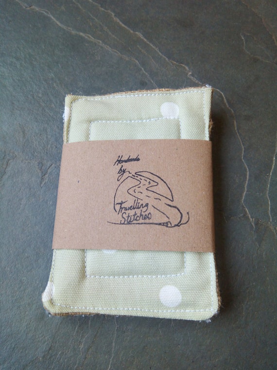 Eco Sponge Twin Pack Plastic Free Sponge Set Scourer Pad | Etsy