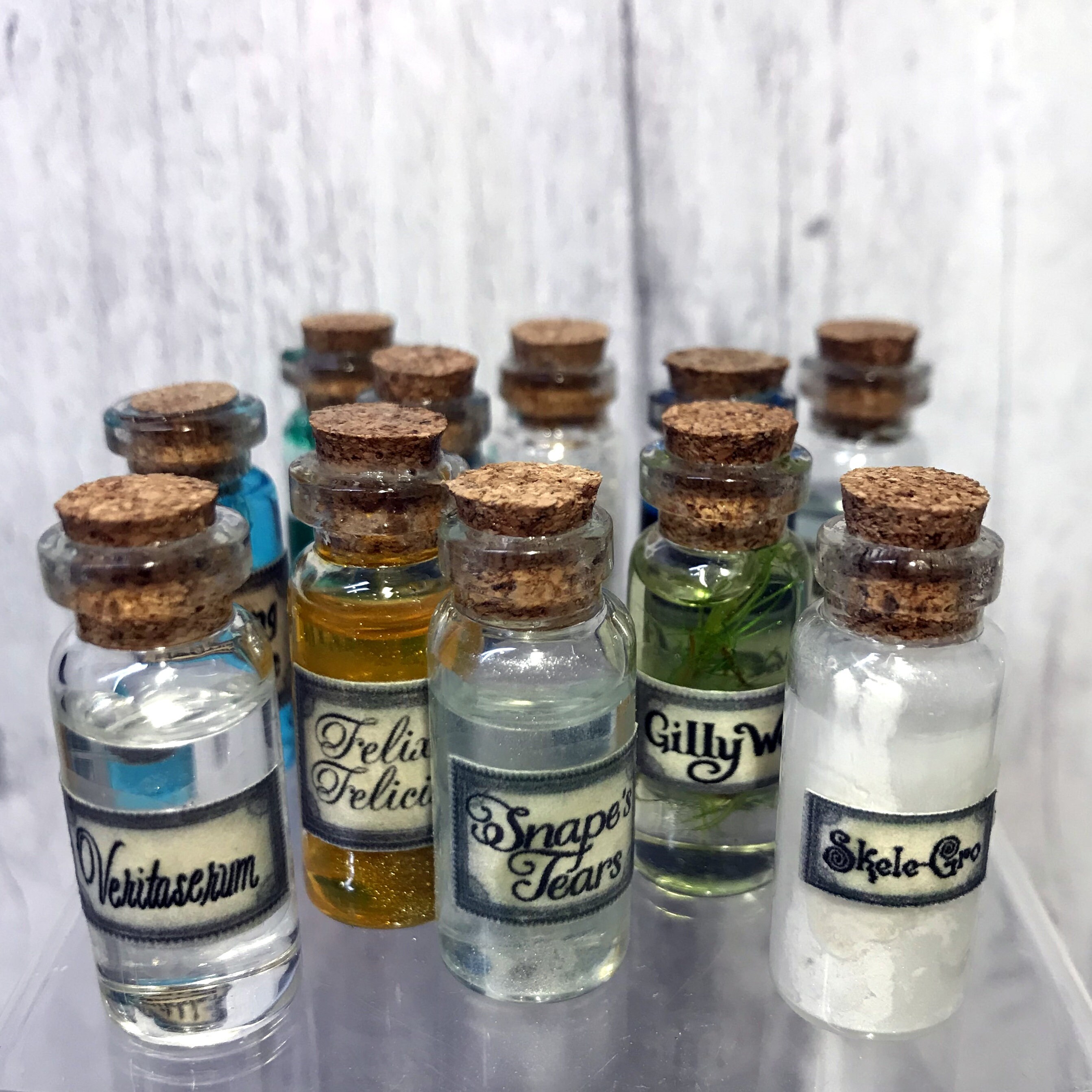 Set of 20 Medium Wizard Potions | Etsy