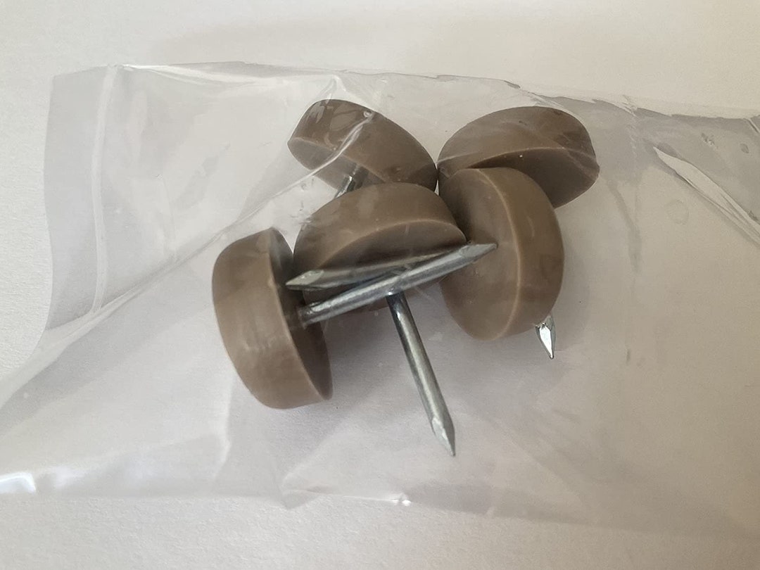 5PC Set of Plastic Head Nails, Attach Headrest to Furniture, Chair ...