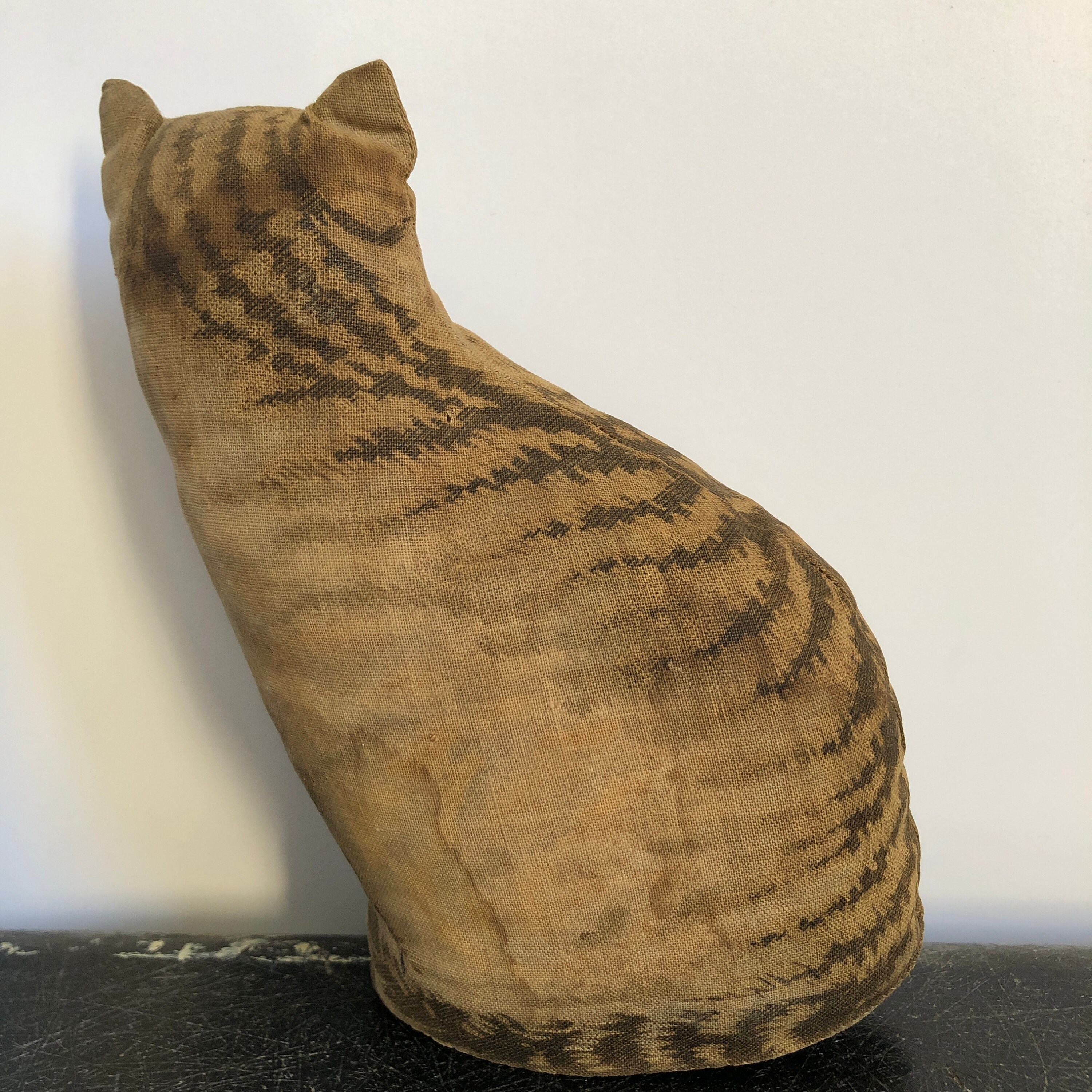 RARE! 1892 Genuine Arnold Print Works Primitive Stuffed Kitty Litho ...