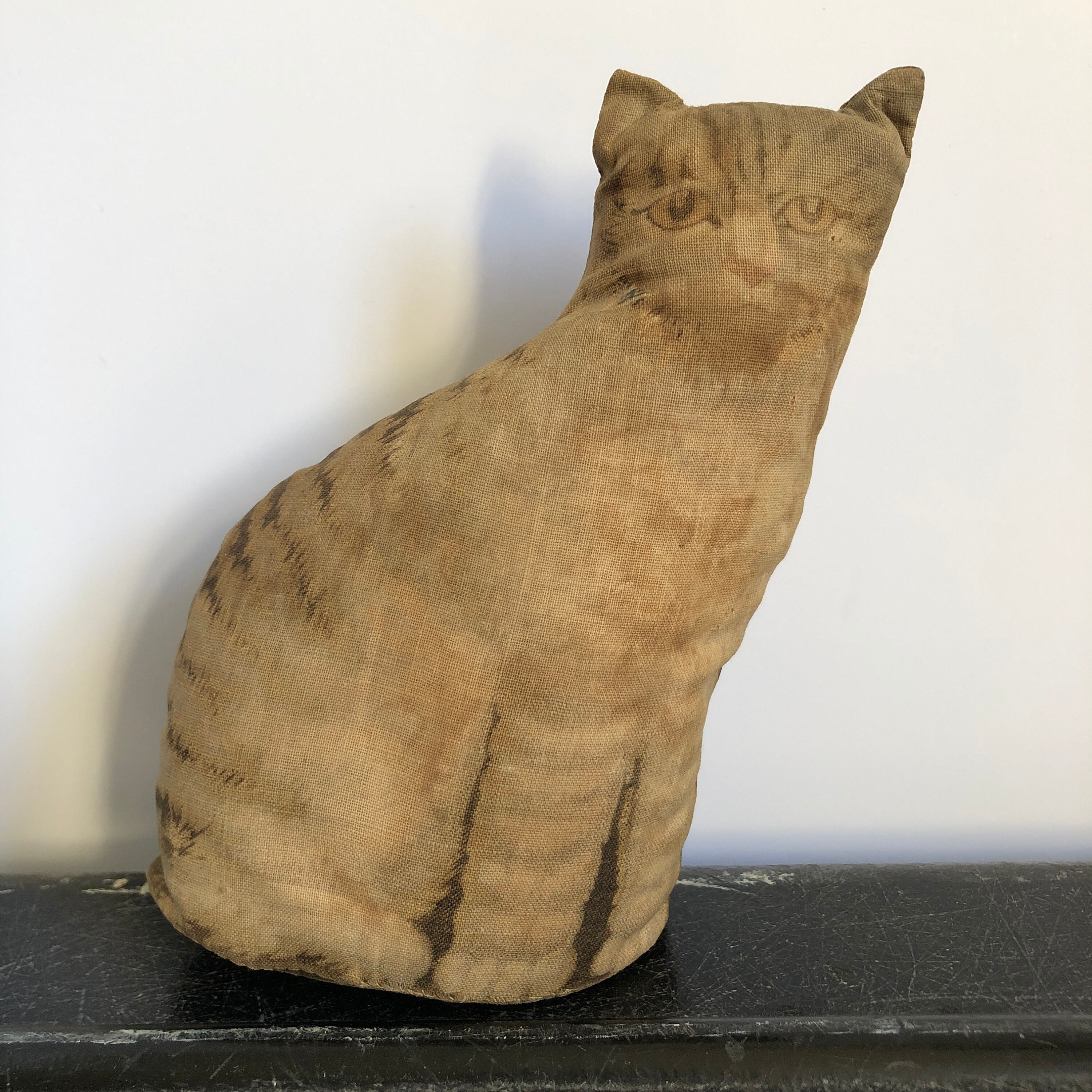RARE! 1892 Genuine Arnold Print Works Primitive Stuffed Kitty Litho ...
