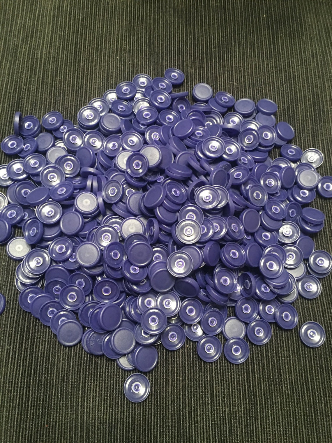 Royal Blue Medication Vial Caps 500ct. - Etsy