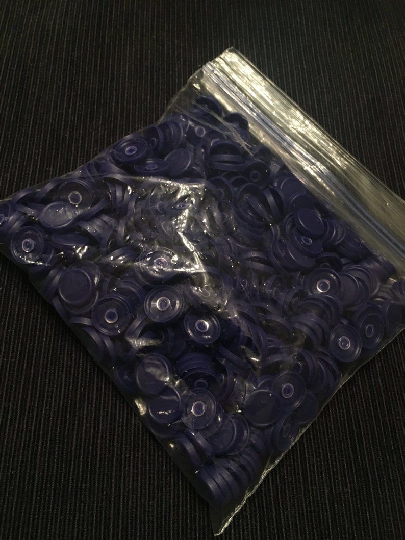 Royal Blue Medication Vial Caps 500ct. - Etsy