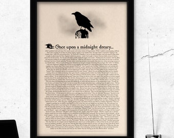 Edgar Allan Poe Annabel Lee Poem Art Print - Etsy UK