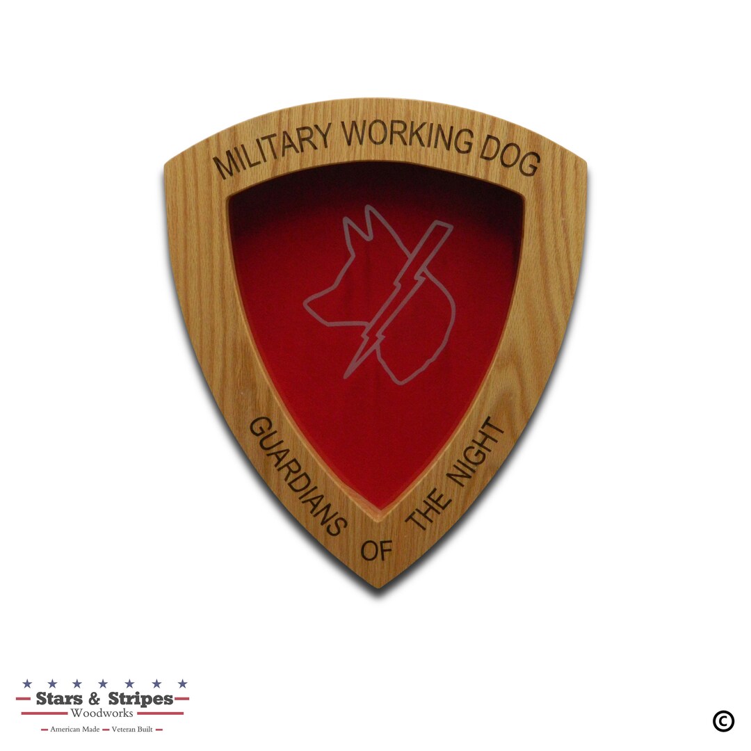 Air Force K9 Shadow Box: Veteran Built Military Retirement Gift - Etsy