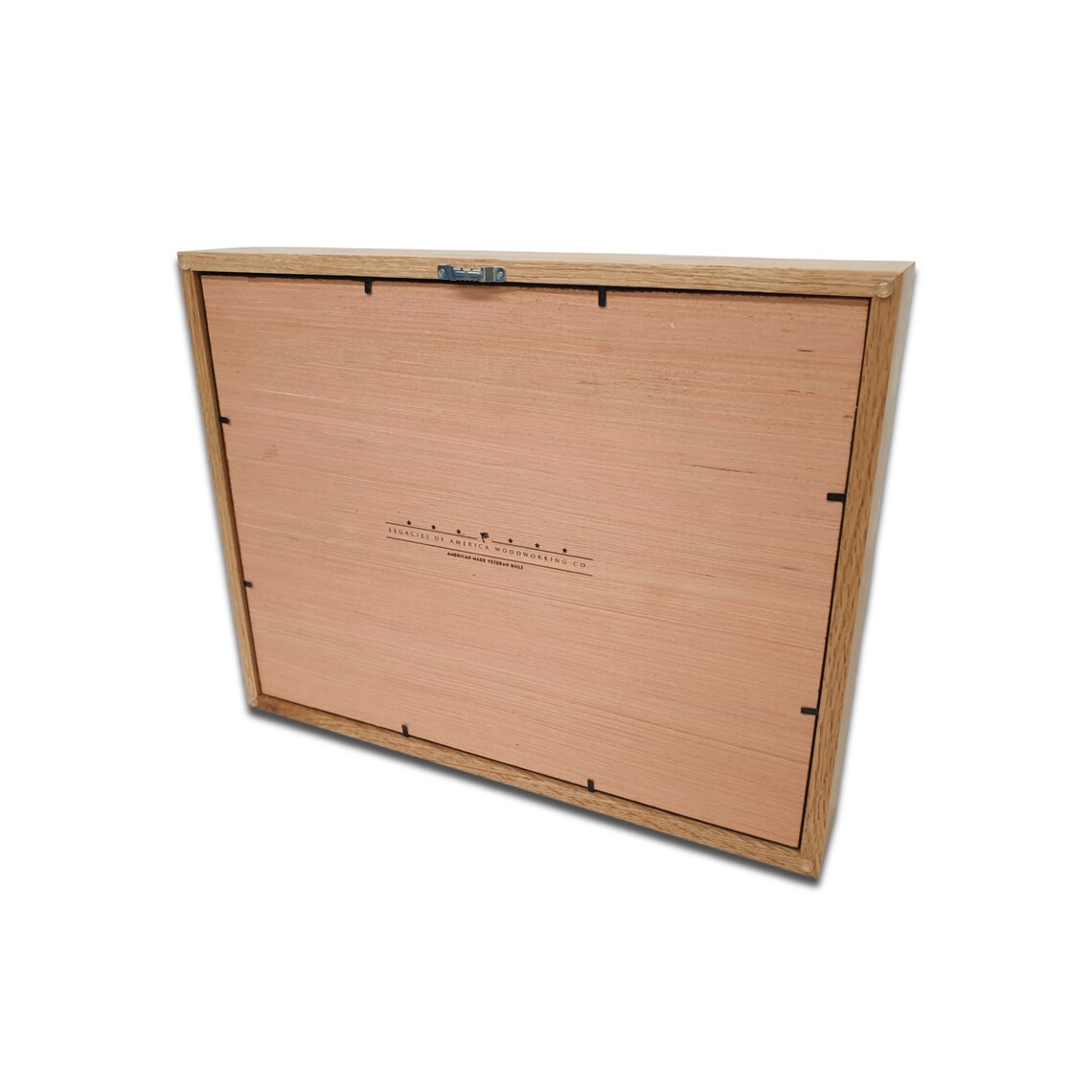 Oak 14 X 18 Shadow Box Flag Display Case Holds a - Etsy