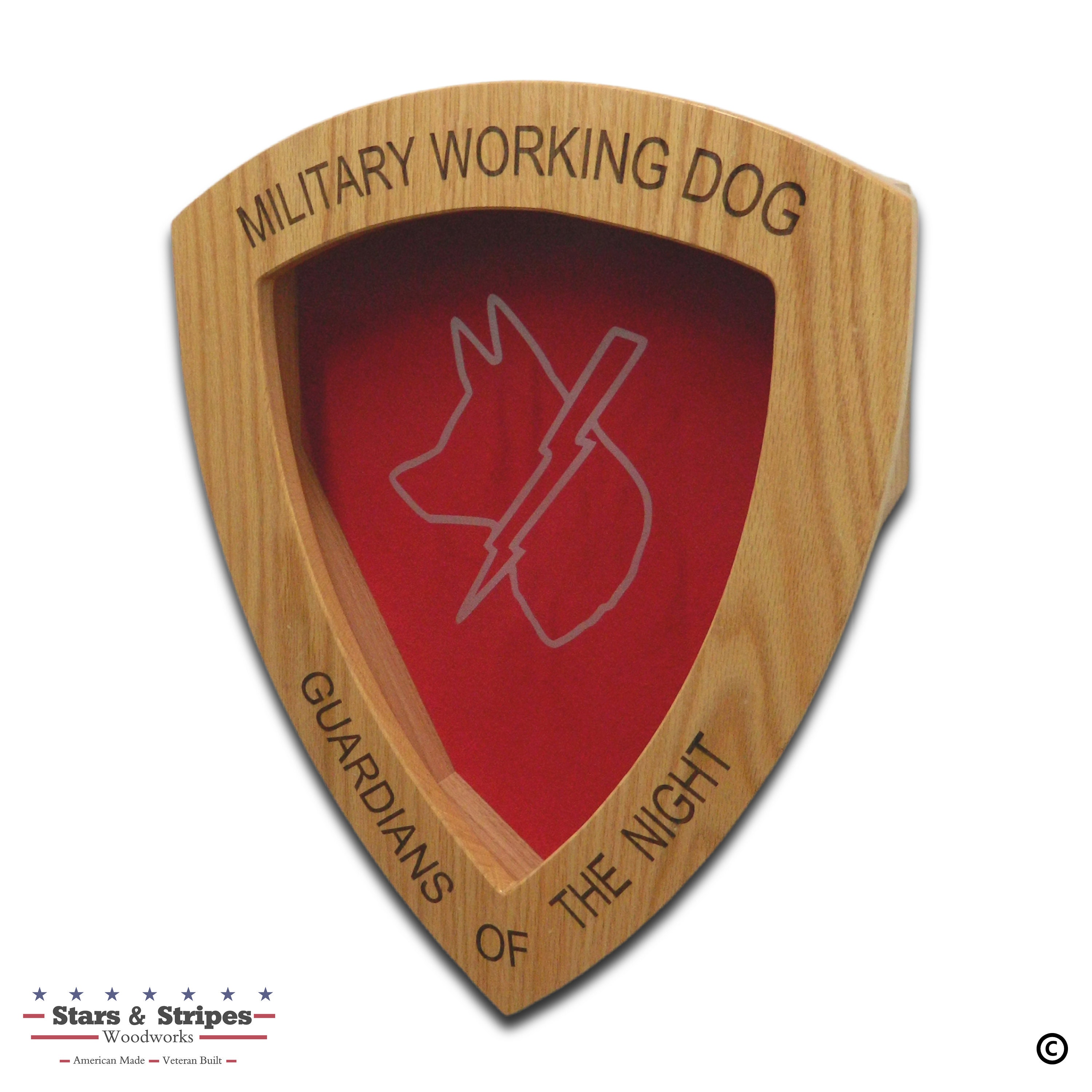 Air Force K9 Shadow Box: Veteran Built Military Retirement Gift - Etsy