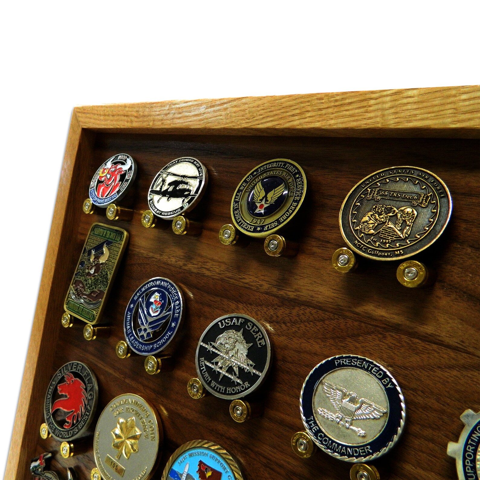 24 Challenge Coin Rack Display Military Coin Holder 9mm - Etsy