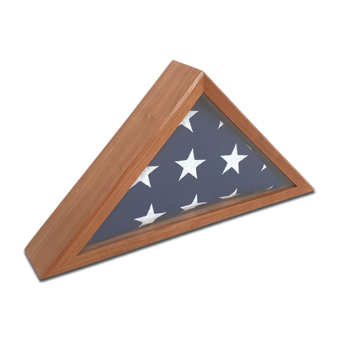 Cherry 3'x5' Flag Display Case Engraved & | Etsy