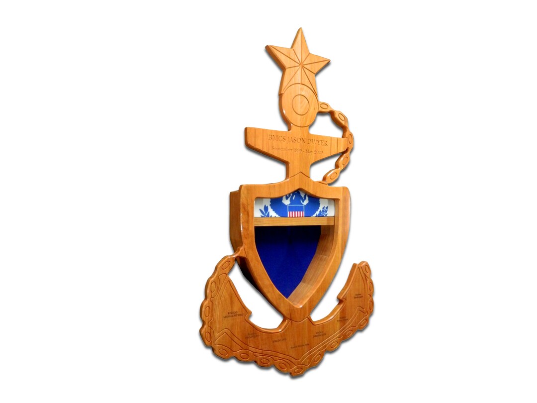 Coast Guard CPO, SCPO, MCPO Anchor (E7-E9) Military Retirement Shadow ...
