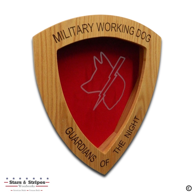Air Force K9 Shadow Box: Veteran Built Military Retirement Gift - Etsy