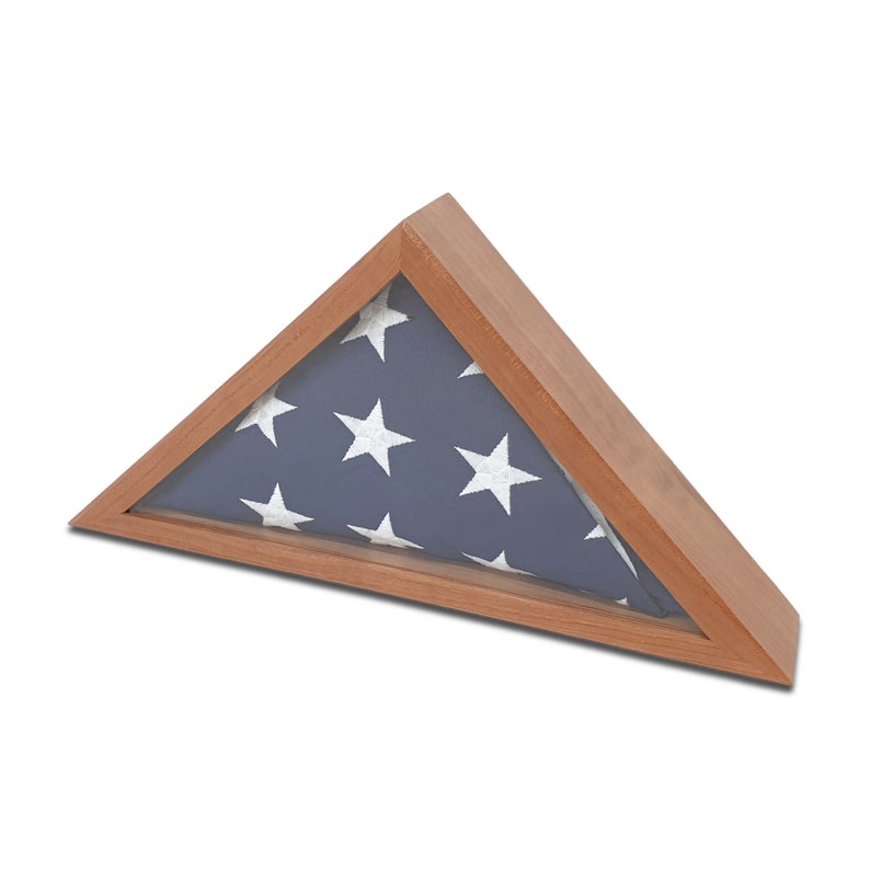 Cherry 3'x5' Flag Display Case Engraved & | Etsy