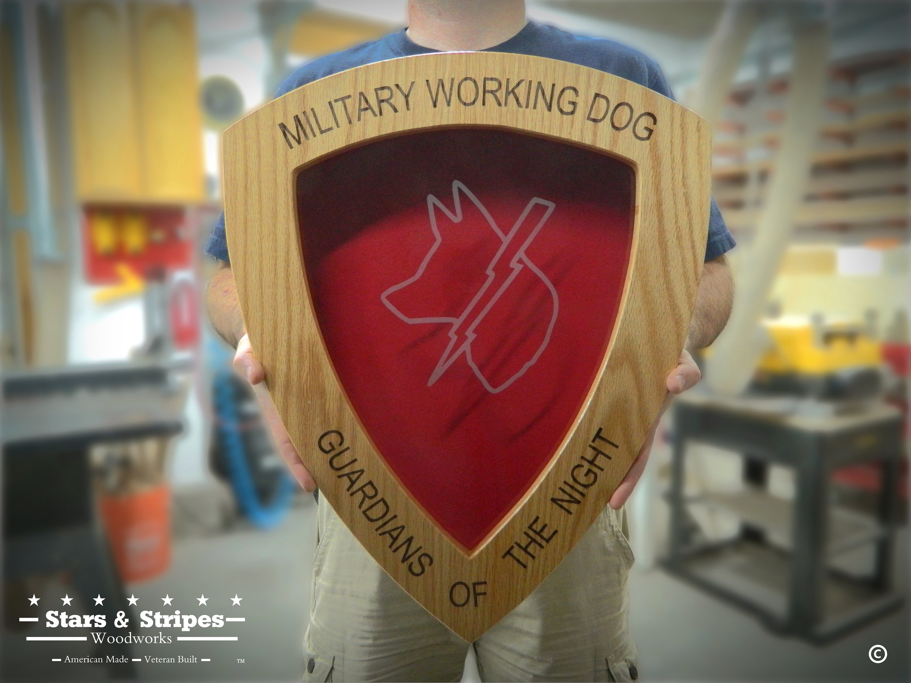 Air Force K9 Shadow Box: Veteran Built Military Retirement Gift - Etsy