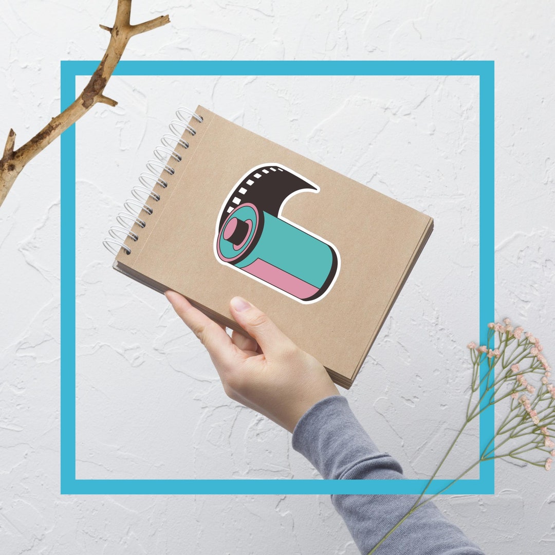 Film Roll Vinyl Stickers: Digital Art, 35mm Film, Analog Film Roll ...