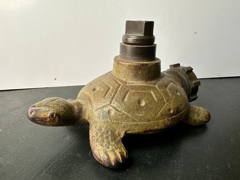 Cast-iron Turtle Lawn Sprinkler - Etsy