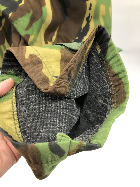 Vintage 1980’s Velcro Camo Pants with Suspenders - Gem