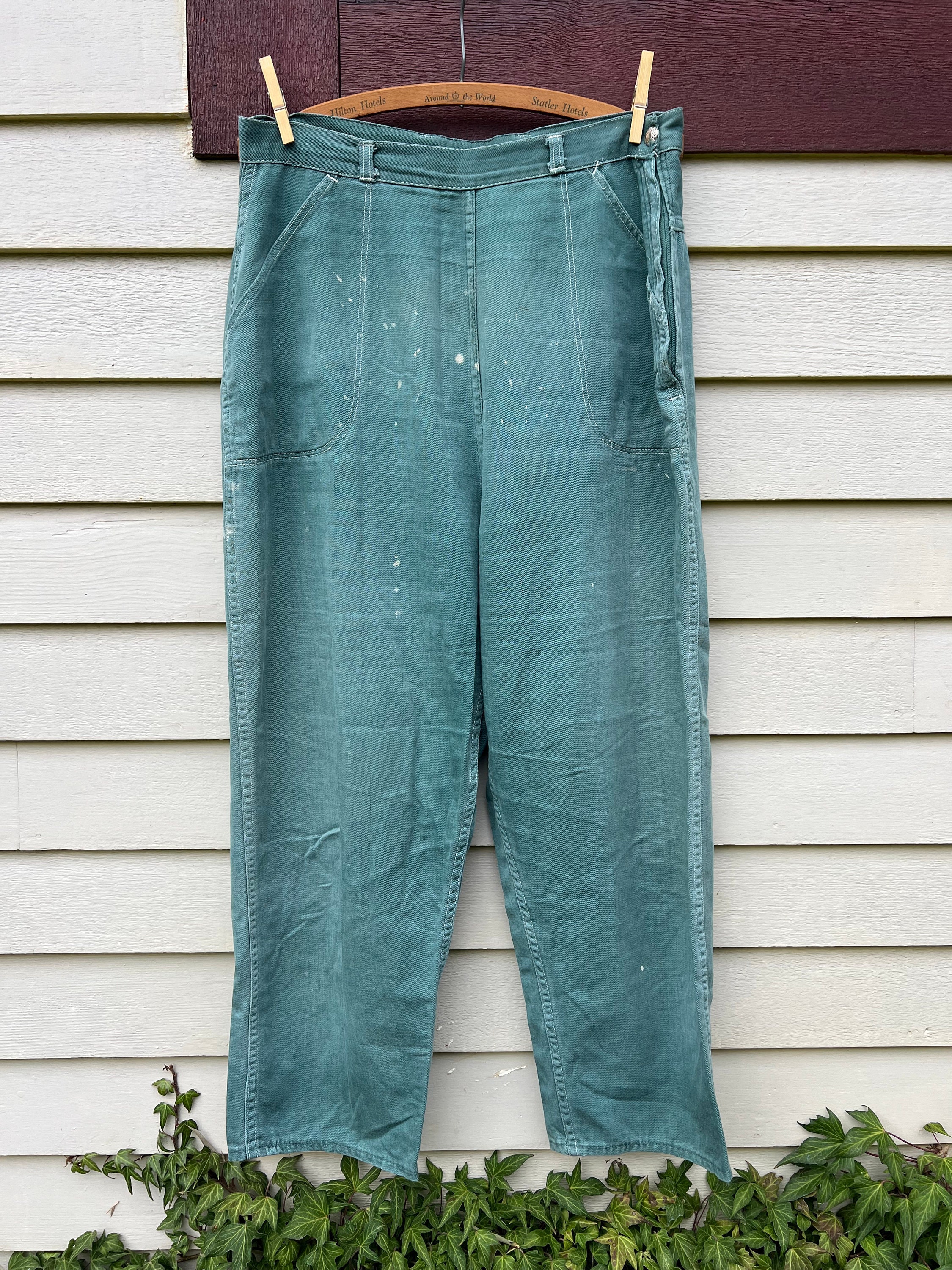 1950s Side Zip Pants - Etsy 1950s Side Zip Pants - Etsy