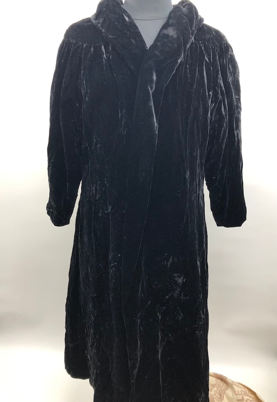 Velvet opera coat - Gem