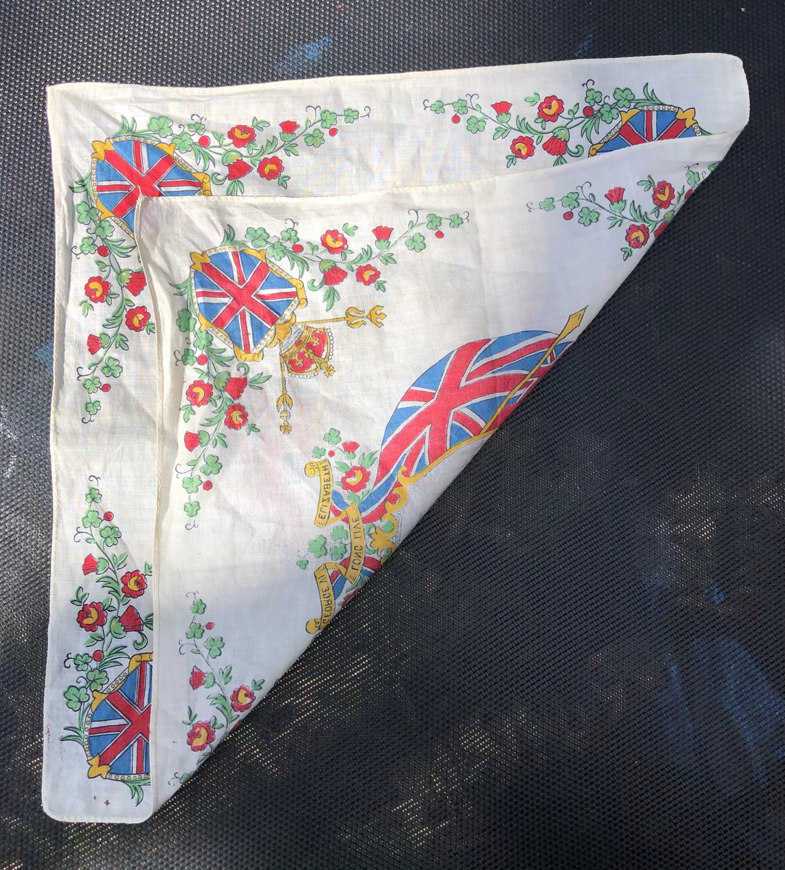 1930s Commemorative Royal Hanky / Handkerchief George VI - Etsy