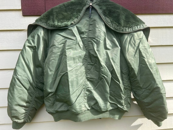 Vietnam Era Heavy Flight Jacket MIL-J-6278F Made in K… - Gem