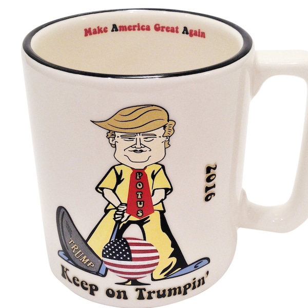 Made in Usa Trump Coffee Mug - Etsy