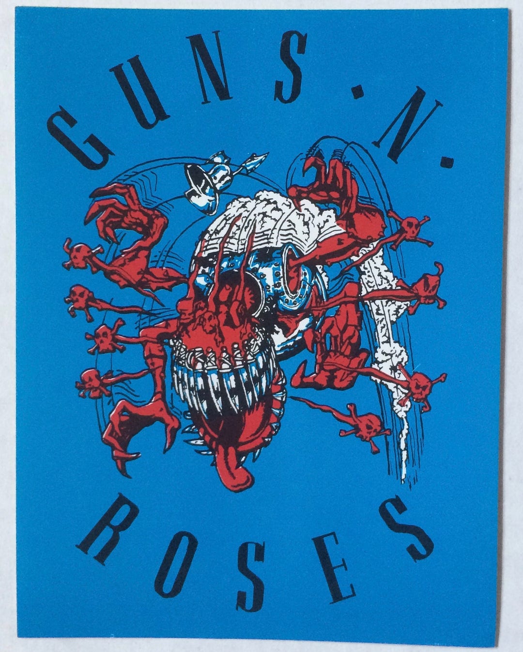GUNS N' ROSES Rare Collectible 80's Vintage Sticker 5 - Etsy