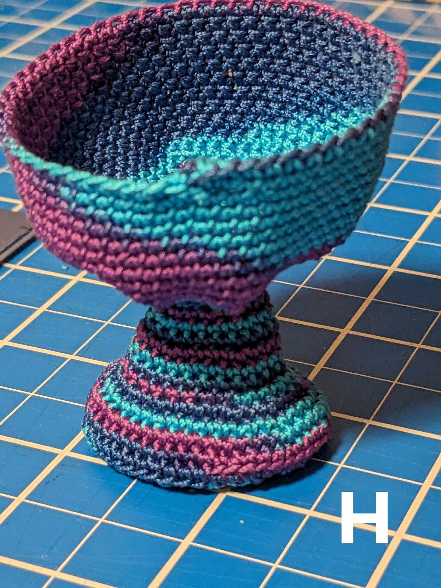 Portable Mini Chalice Crochet Chalice W Carry Bag and - Etsy