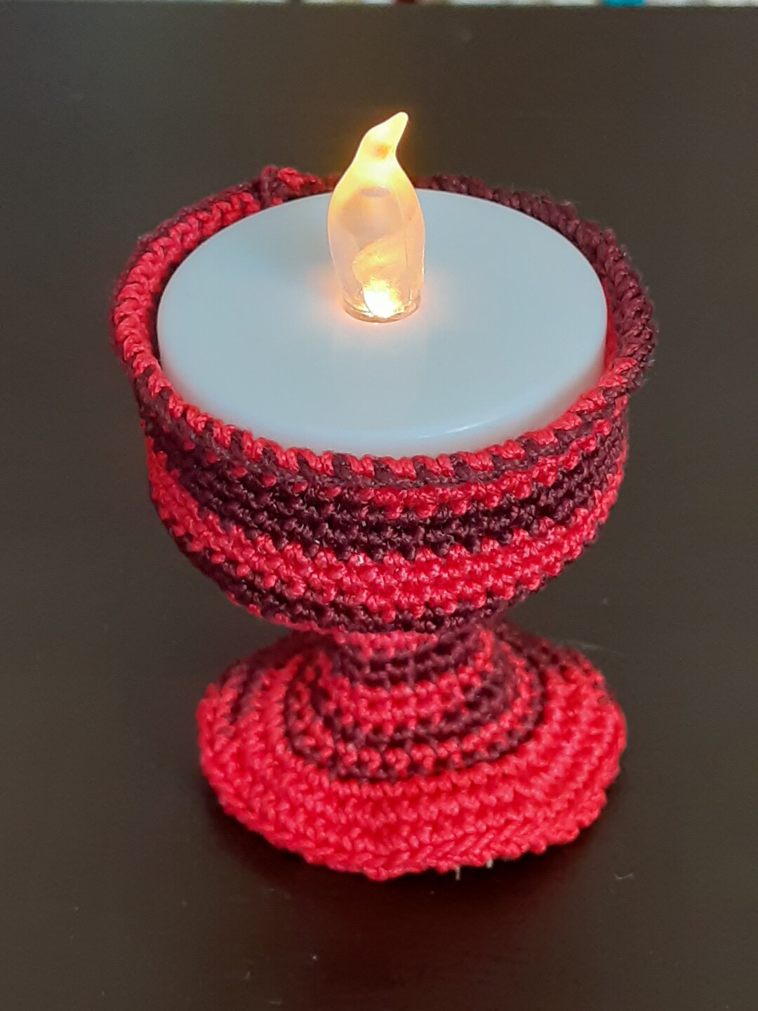 Portable Mini Chalice - Crochet Chalice W Carry Bag and Optional Tea ...
