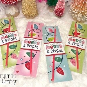 Christmas Glow Stick Holder Cards, Printable Christmas Card, May Your ...