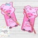 Pig Valentine Treat Holder Printable Cards, Candy Hugger, Girls Kids ...