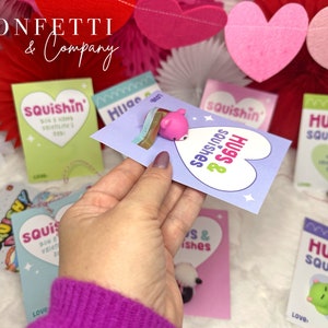 Squishie Valentines, Squishy Printable Valentine Cards, Hugs ...