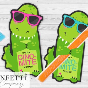 End of the Year Student Treats, Popsicle Treat Cards, Elementary Class ...