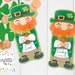 St. Patrick's Day Leprechaun Printable Treat Holder Card, Candy Hugger ...