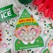 Christmas Chewing Gum Printable Treat Card, Classroom Christmas Gift ...