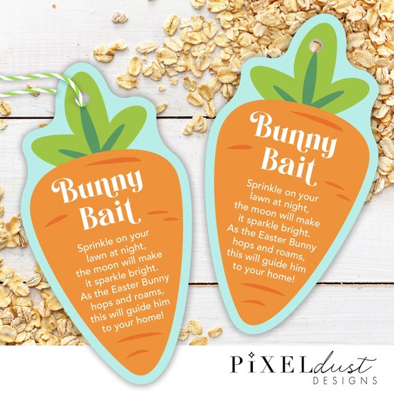 Easter Food Tags Easter Food Label Cards, Printable Name Tags, DIY
