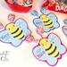 BEE Mine Bumble Bee Valentines, Printable Valentine Cards, Lollipop ...